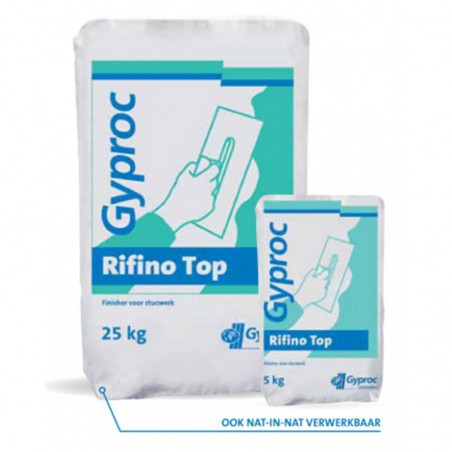 Gyproc Dunpleister Rifino Top 5Kg 0-6Mm kopen? | MijnIJzerwaren