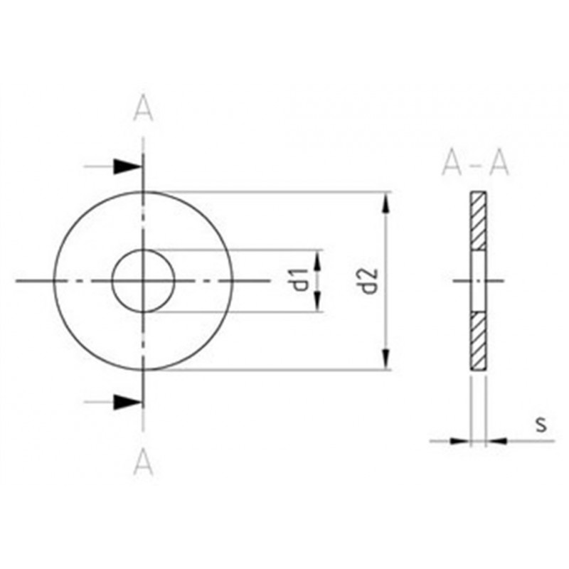 Carrosseriering Din9021 M5X15X1,2 Rvs A2 - 200 Stuks kopen? | MijnI...