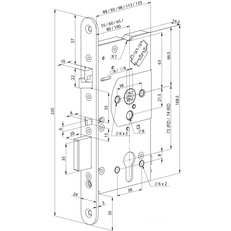 ABLOY Solenoidslot EL561-100U24 PC72 SKG2 kopen? | MijnIJzerwaren