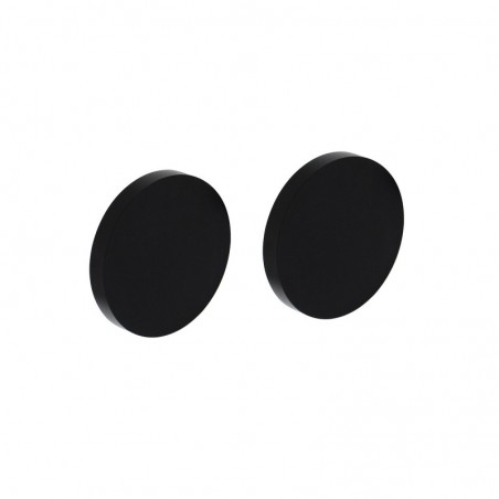 Intersteel Rozet blind Ø55x8 mm aluminium zwart kopen? | MijnIJzerw...